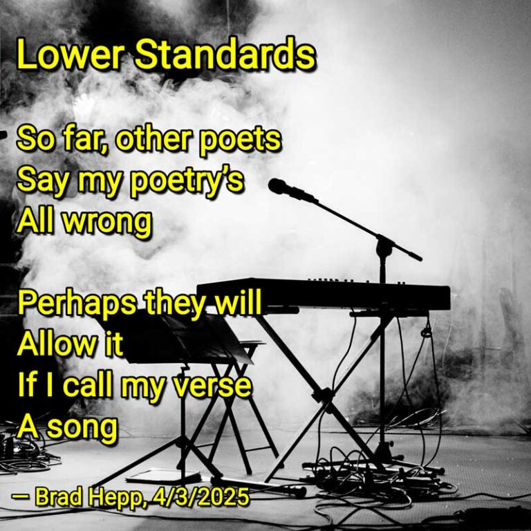 Lower Standards - Brad Hepp's Miscellany