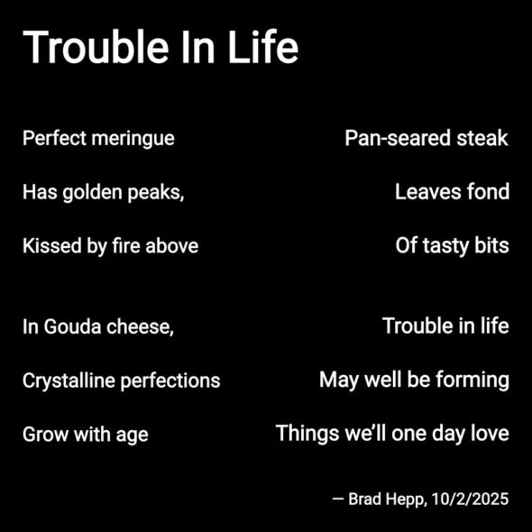 Trouble In Life - Brad Hepp's Miscellany
